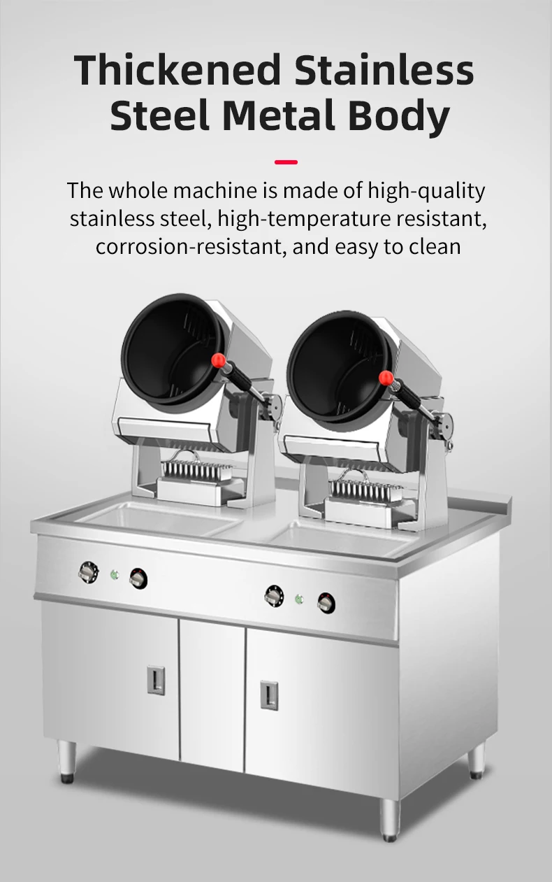 Intelligent Cooking Robot - High Productivity Wok Machine