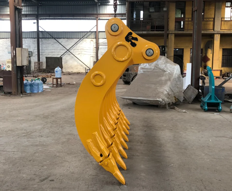 RSBM Excavator Root Rake - Durable & Efficient Attachments