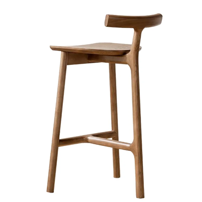 Creative modern simple solid wood apple stool restaurant bas furniture ...