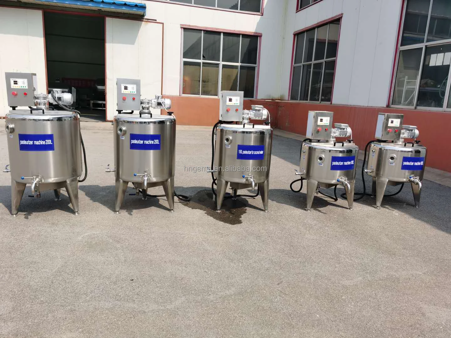 Egg Liquid Pasteurization Storage Tank for Sale - 300L Capacity, Semi ...
