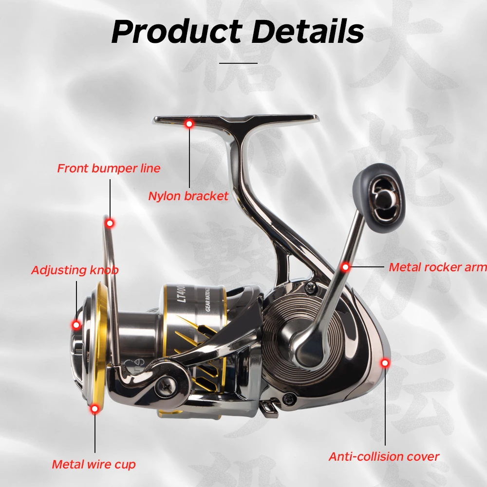 Hot Selling Saltwater Freshwater Full Metal Deep Spool Spinning Reel ...