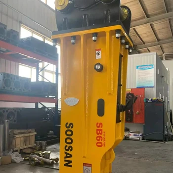 Soosan Hydraulic Breaker - Model Sb60 Box Type Silence - Buy Soosan Breaker,Hydraulic Breaker ...