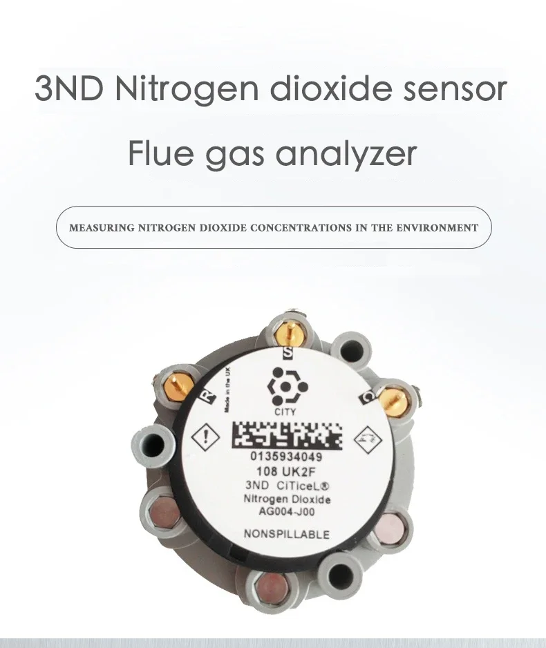 3nd Electrochemical No2 Sensor Nitrogen Dioxide Sensor Ag004-j00 Gas ...