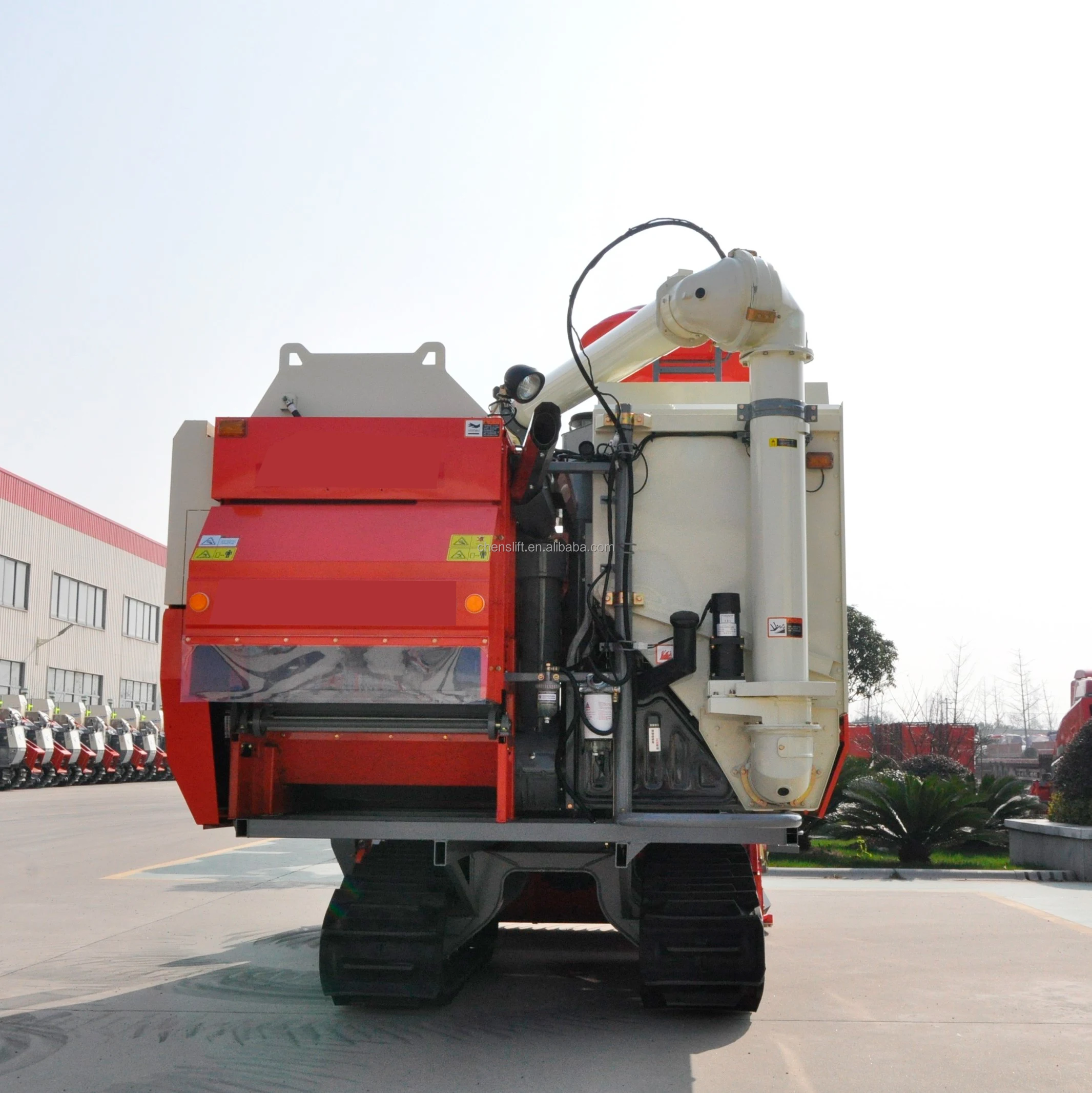 Japan Paddy Wheat Soybean Sorghum Combined Harvesting Machinery ...