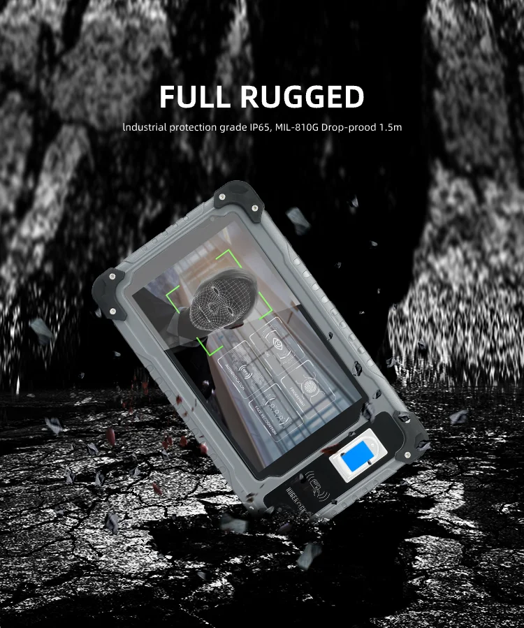 Hugerock B70 Mtk Octa Core 1000nit 10000mah Rugged Tablet Pc With ...