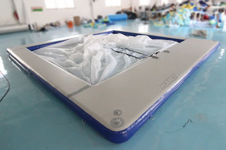 Large DWF Floating Yacht Dock Swimming Pool Inflatable Ocean Leisure ...