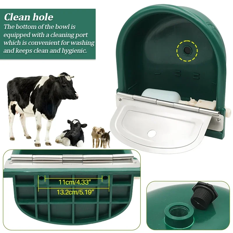 Cattle Drinking Water Feeder Goat Plastic Drinking Water Bowl Drinker ...