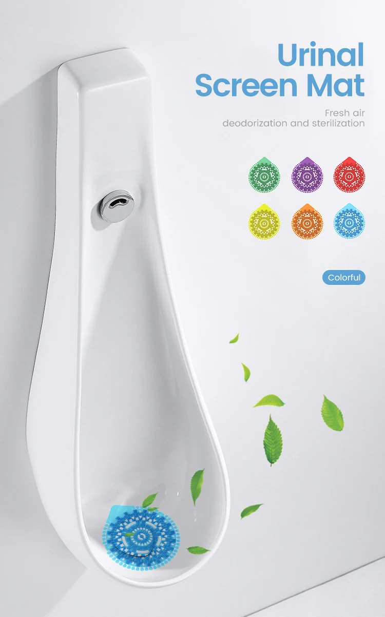 Custom Logo Printing Urinal Screen Mat Deodorizer New Air Fresh - Buy ...