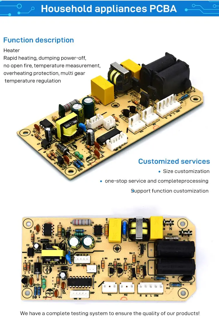 Professional Pcba Circuit Board Manufacturer Pcba Board For Heater ...