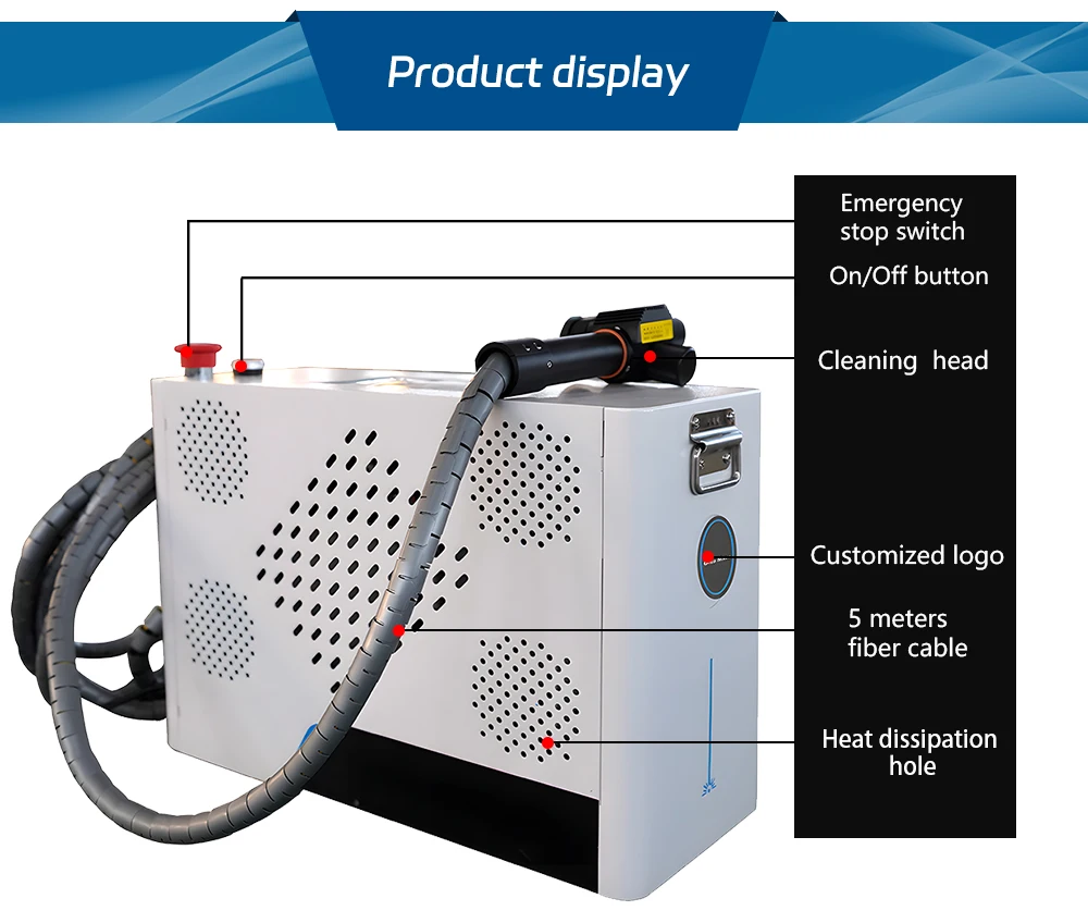 Portable Graffiti Laser Cleaning Machines - 100W & 300W