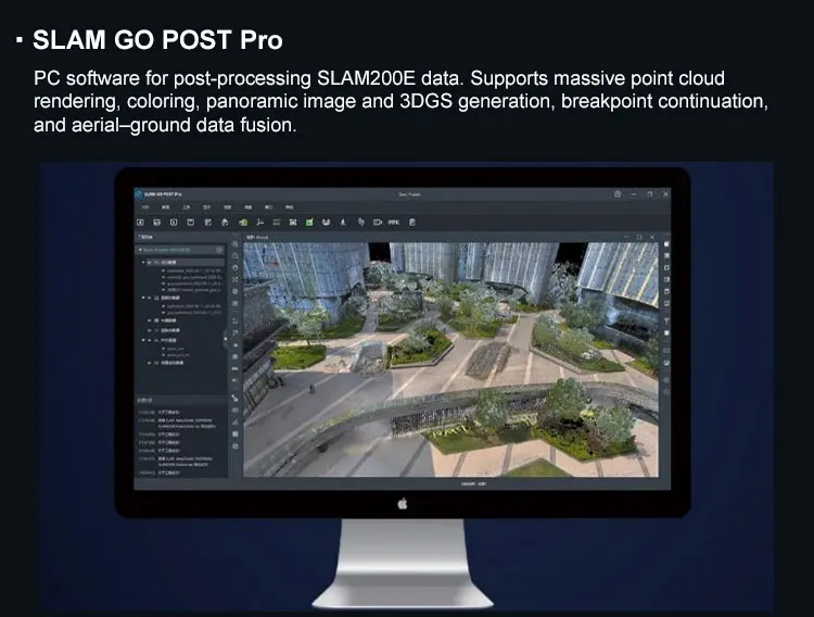 SLAM100 Lidar Mapping Scanner - Precision 3D Surveying