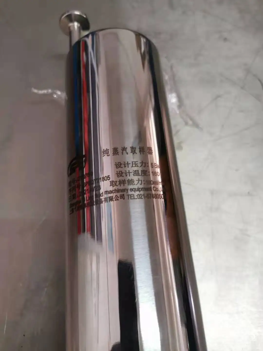 Dn25-dn300mm 1.0mpa Reverse Purity Durable In Use Pure Steam Sampler ...