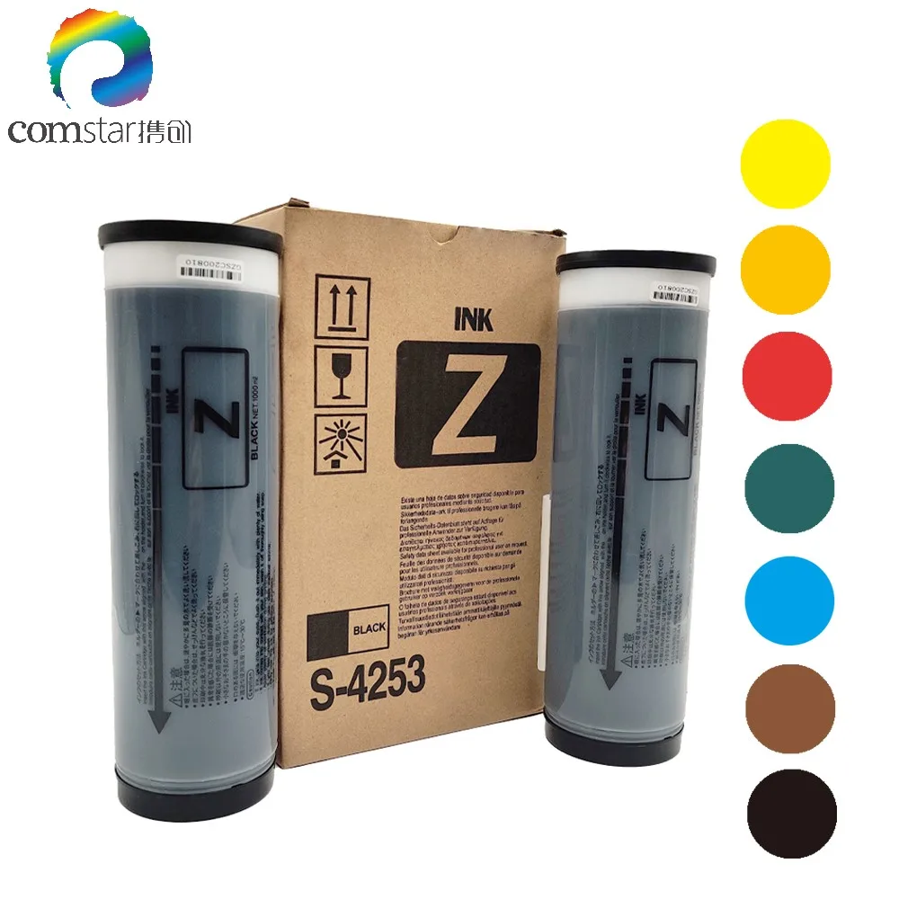 Tinta tipo Z del fabricante Comstar y tinta Master RZ compatible con ...