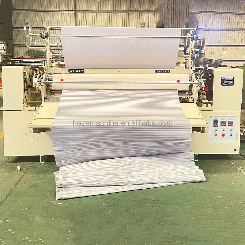 ZJ-816 Smocking Pleater Machine - Max. 200m/h Fabric Pleating