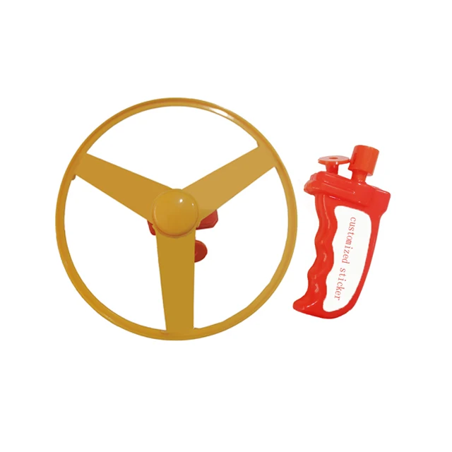 Flying disc toy launcher discs helicopter play set outdoor toys 2024 ...