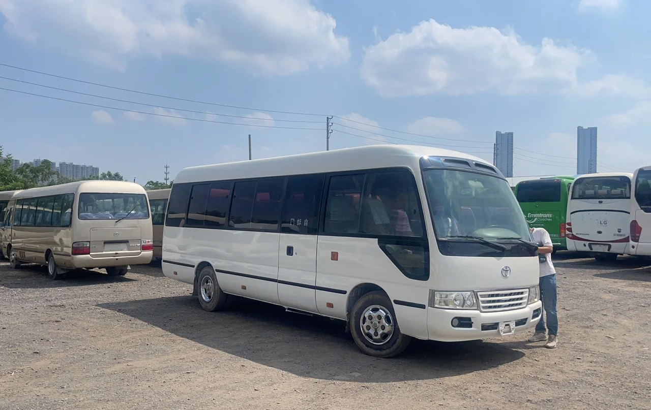 2018 Micro Bus Toyota Coaster Bus Diesel Toyota Coaster Secondhand ...