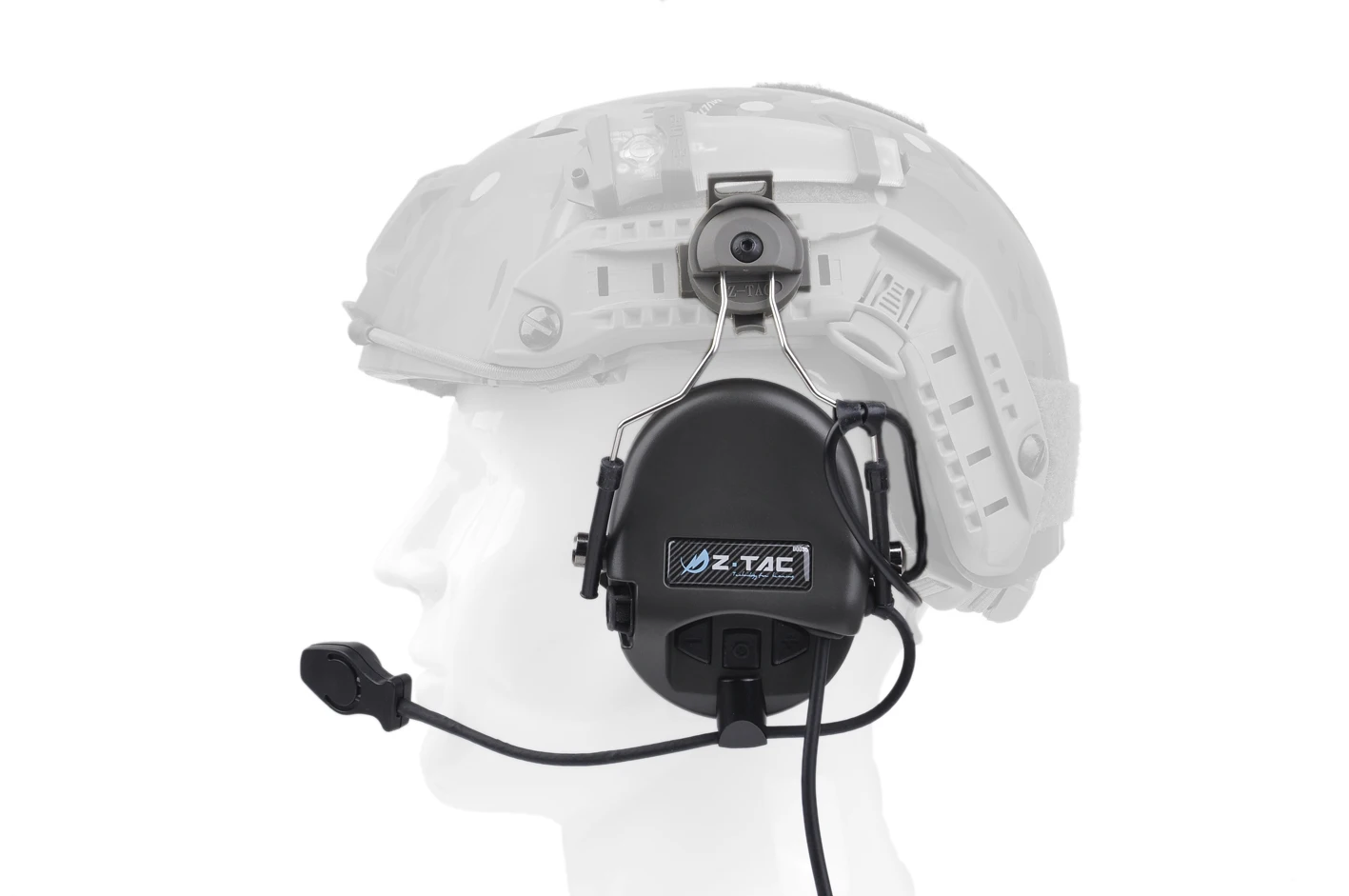 Z-TAC Tactical Headset Noise Reduction Pick up Hearing Sordin Headset ...