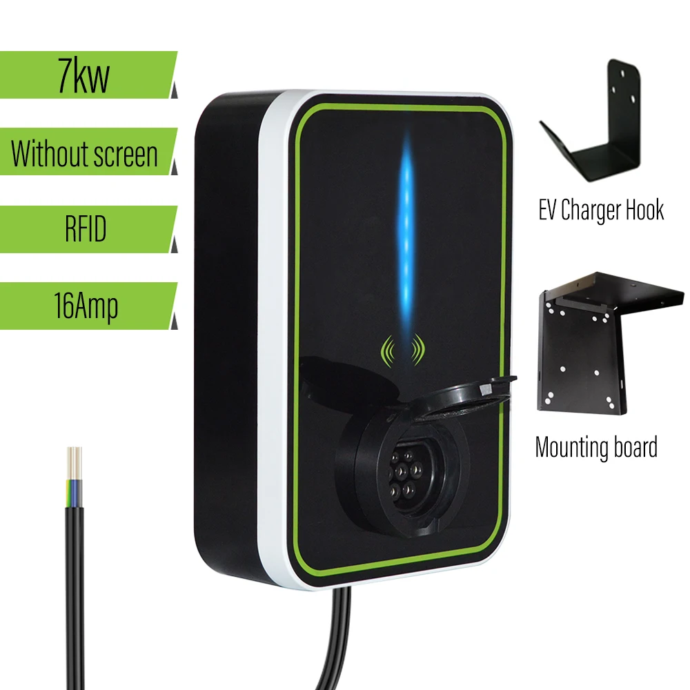 Wallbox 22kw Level 2 Charging Ev Wall Charger 32a Faster Ev Charger New Energy Electric Car ...