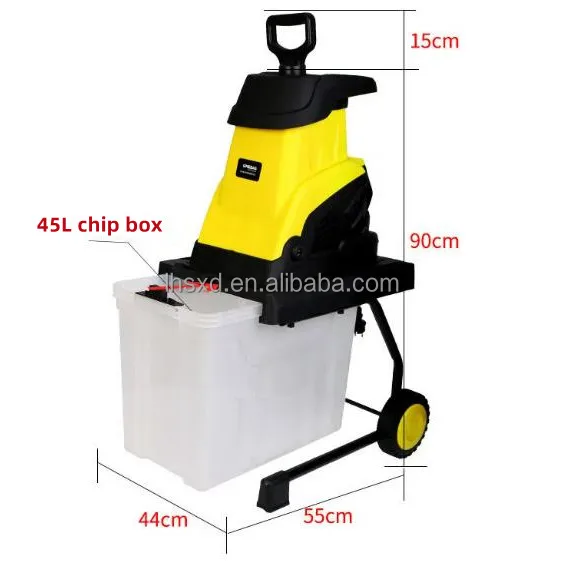 High-power Wood Shredder - Efficient Small Household Solution