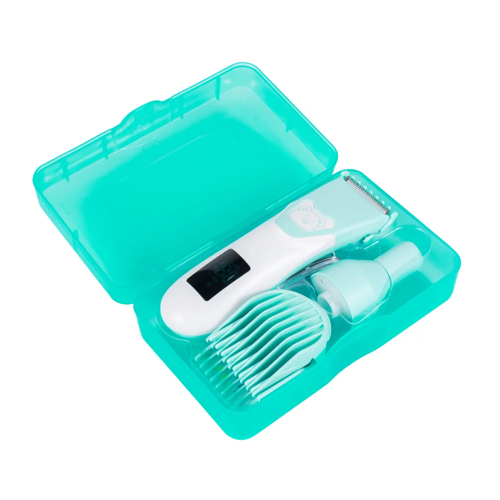 Teling Baby Hair Trimmer - Low Noise, Rechargeable Shaver