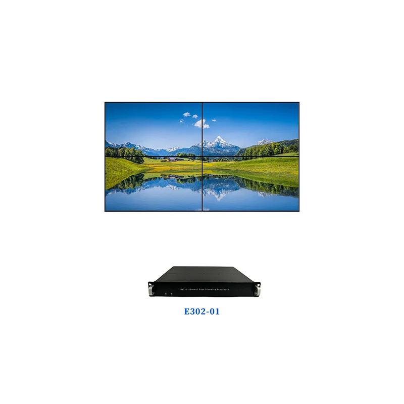 Hardware edge blending processor Multi-channel edge blending processor projector warping E302-01 ...