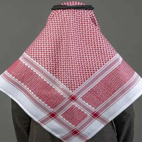 Adult Men's Arab Headscarf Shemagh Dubai Muslim Headscarf Shemagh ...