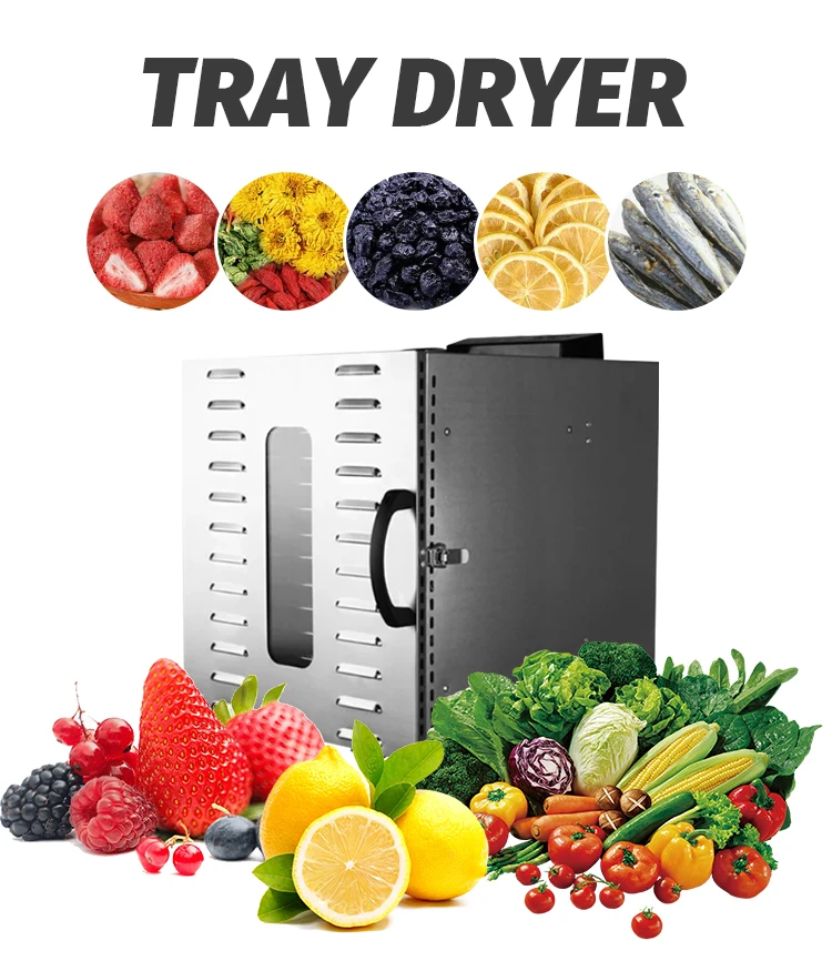 Dehydrator Machine Food Home 16 Layers Commercial Food Fruit Vegetable ...