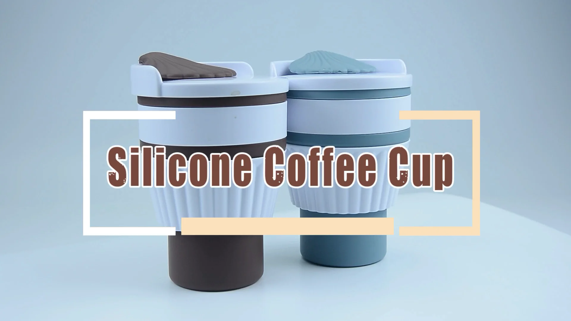 Food Grade Silicone Soft Reusable Portable Silicone Folding Coffee Mug ...