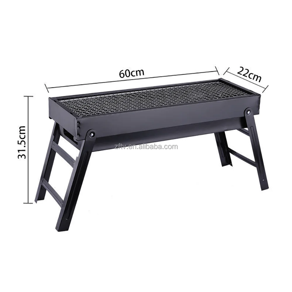 Vertical Garden Charcoal BBQ Burner - Portable Outdoor Grill