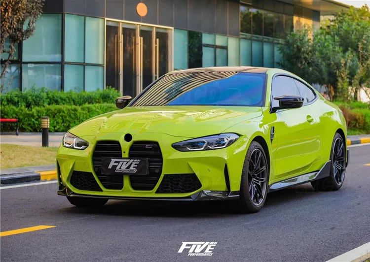 Carbon Fiber MP Type Front Bumper Lip Chin Spoiler Front Splitter for ...