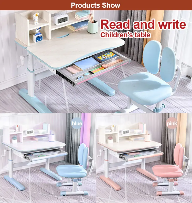 Korean Style Students Study Table And Chair,Children Furniture Sets ...