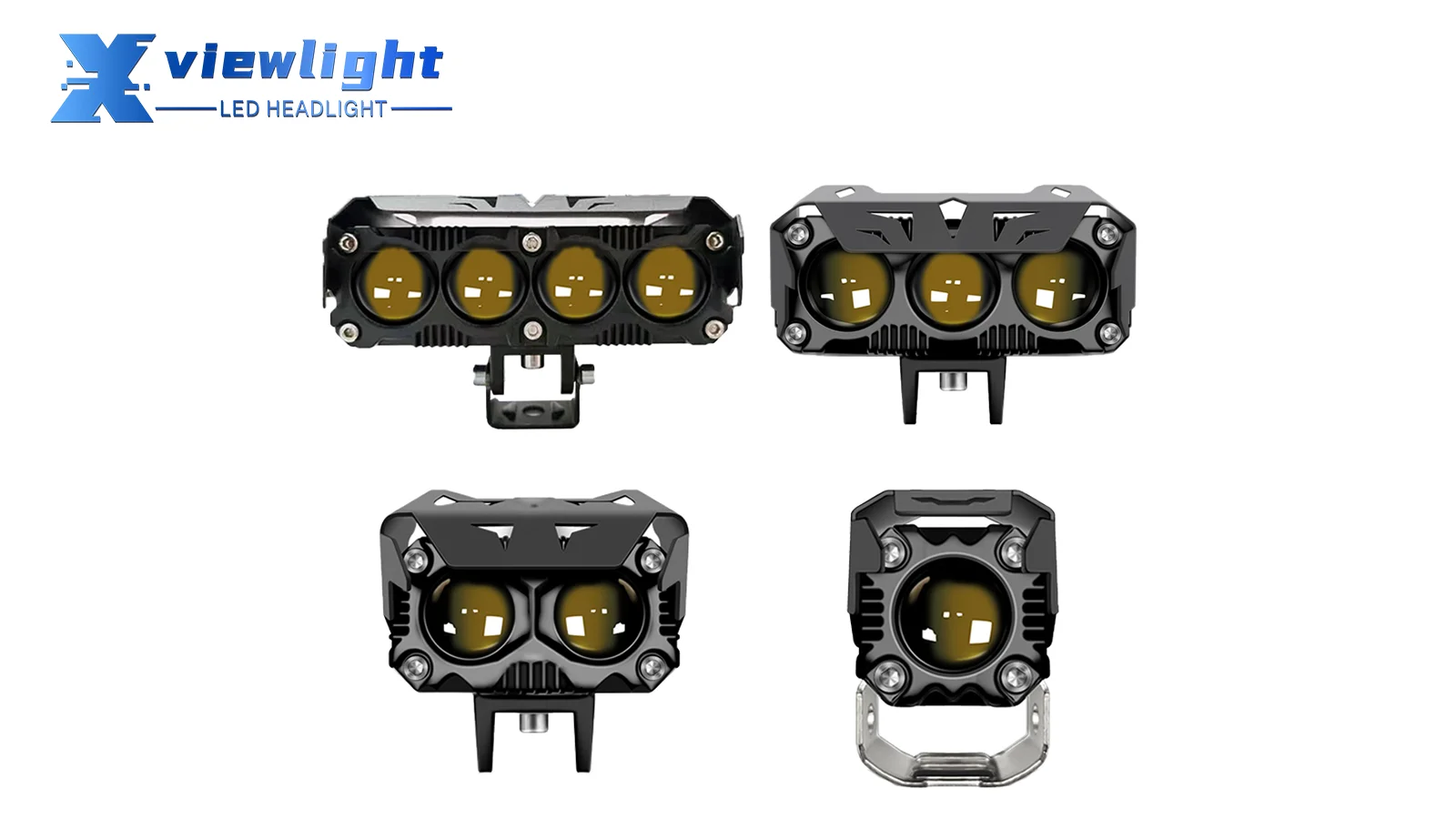 Wholesale 30w 60w Motorcycle Lighting System Dual Color 50w Led ...