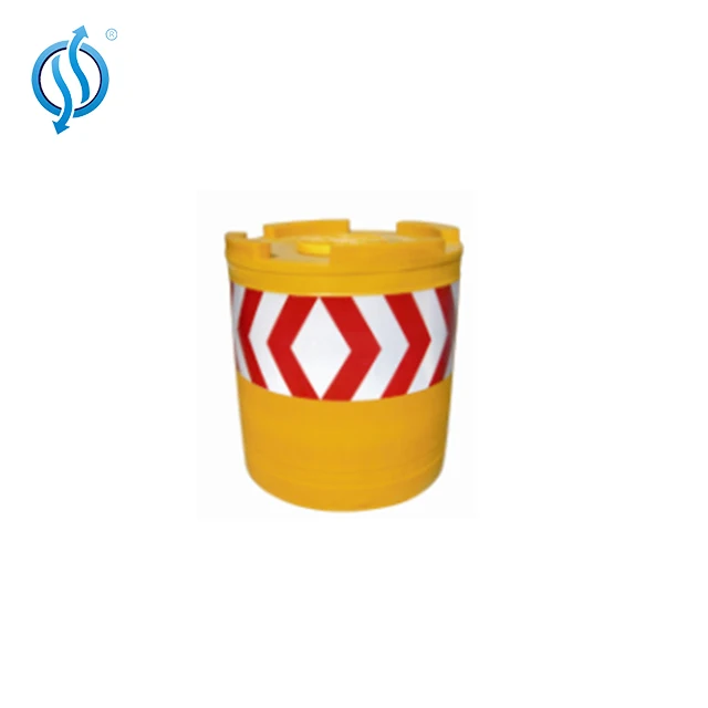 1000mm Height Crash Bucket Warning Reflec Anti-collision Crash Barrier ...
