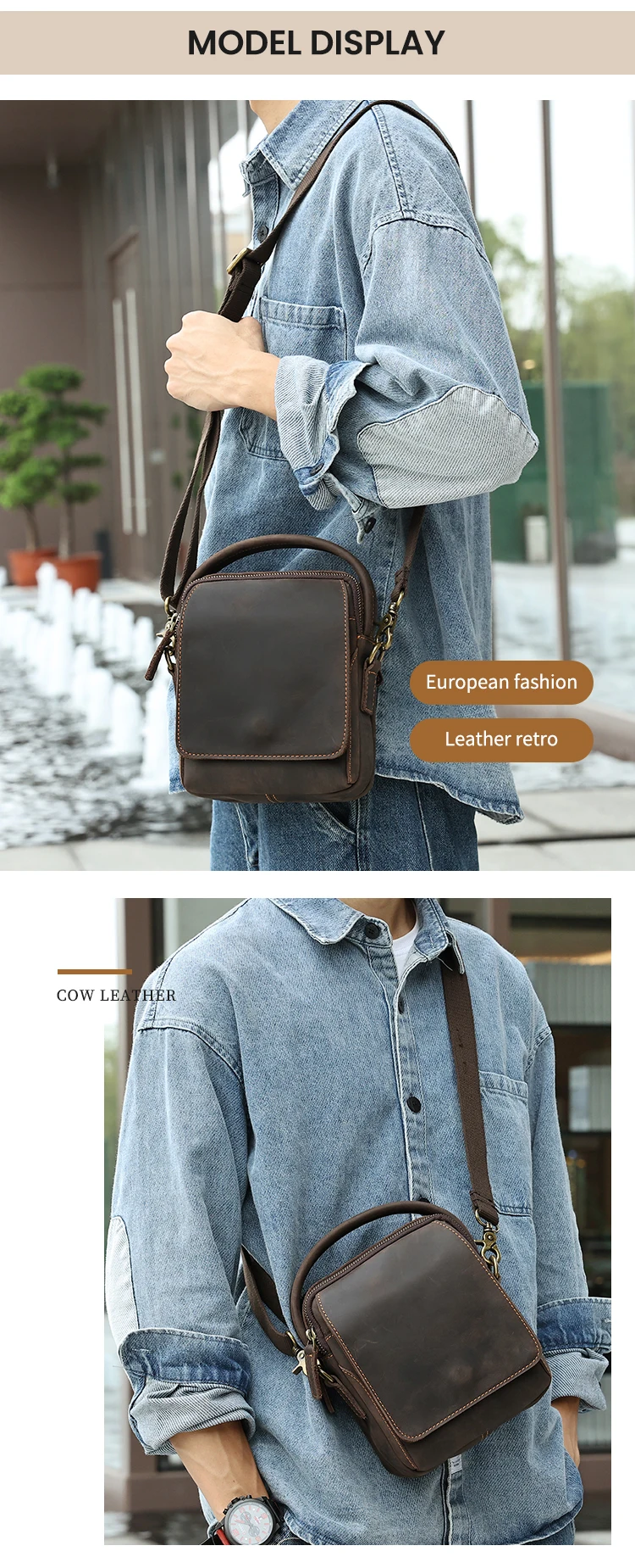 Shop Our Collection of Small Leather Messenger Bags