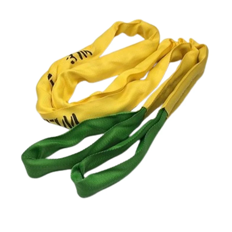 Heavy duty Sling round slings with eyes Polyester Round Sling, Double ...