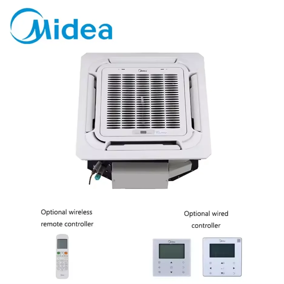 Midea Split Duct Type Ahu A6 Compact Round Flow Celling Cassette 18kbtu ...