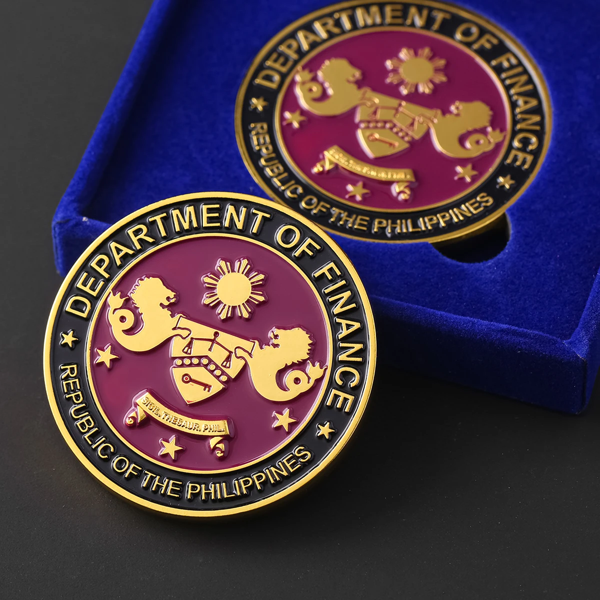 China Factory Custom Gold Soft Enamel Zinc Alloy 3D 2D Challenge Coins ...