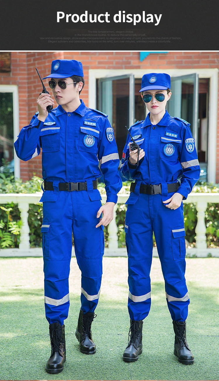 Outdoor Emergency Rescue Training Suits - Durable & Versatile