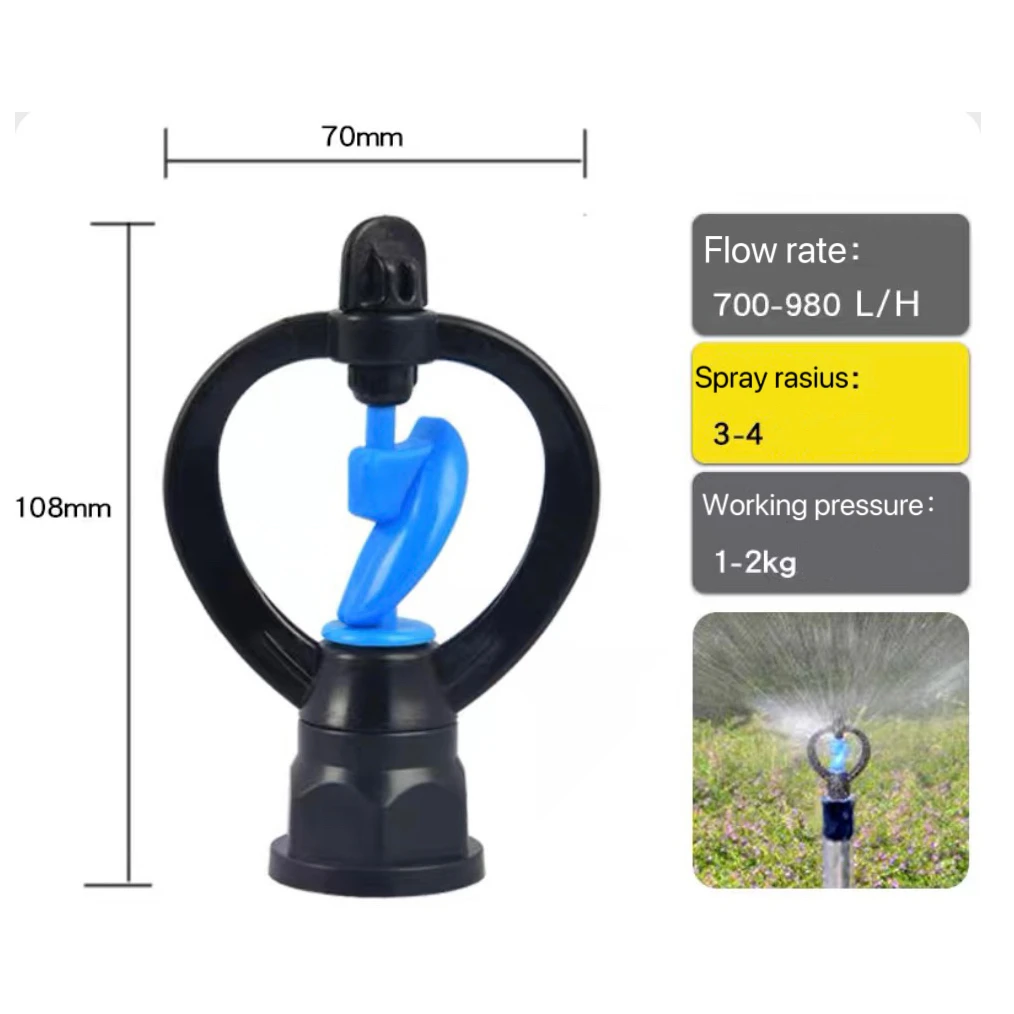 Drip Irrigation Micro Male Female Butterfly 360 1/2" Sprinkler For Farm ...