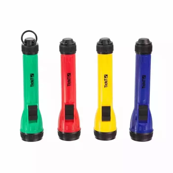 Wholesale Customized Color Cheap Plastic Flashlights Plastic Led ...