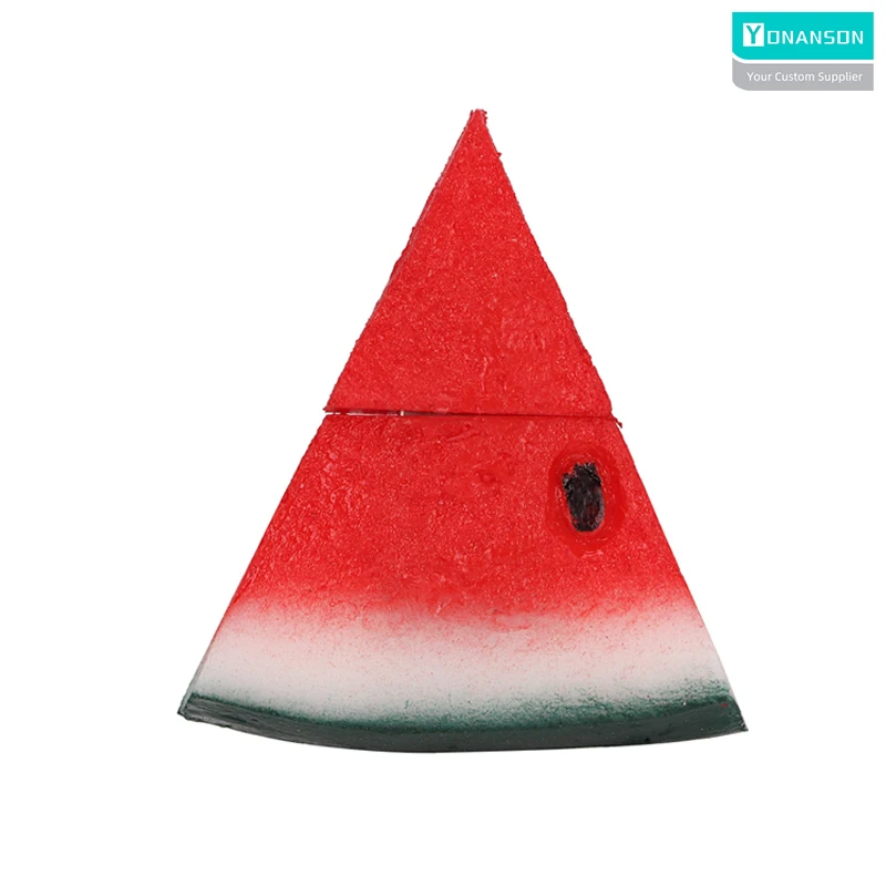 Watermelon Shaped USB 3.0 Flash Drive 16GB 32GB Custom PVC USB Stick ...