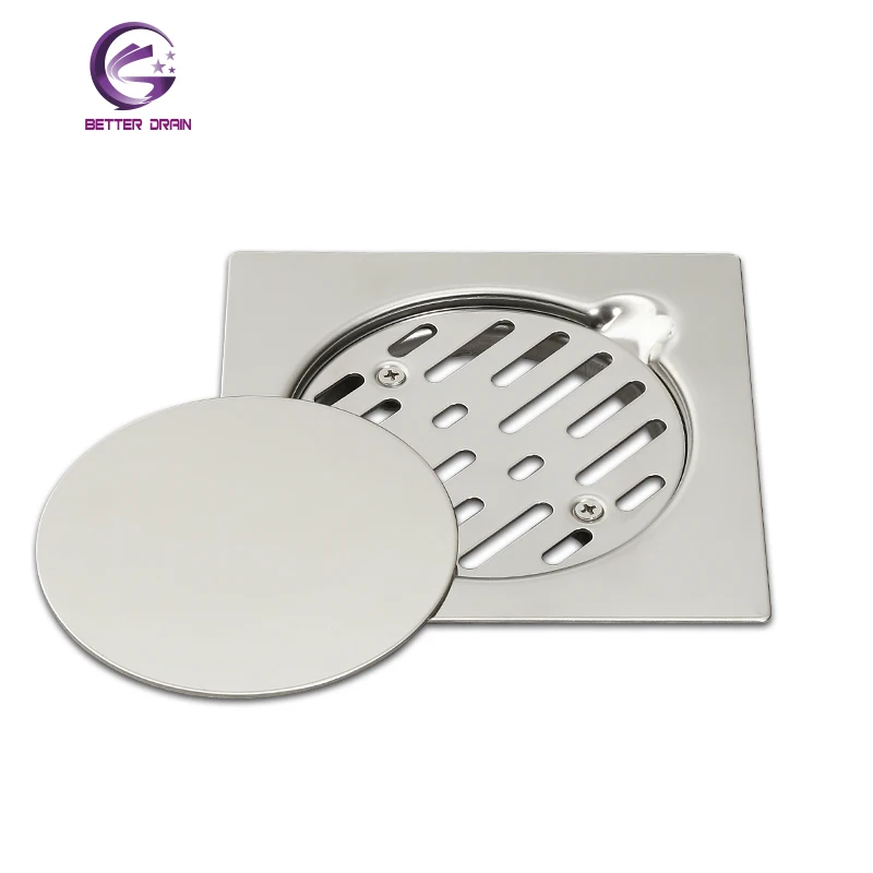 150*150MM 102MM 4 Inch Outlet Modern Outdoor Floor Balcony Drain ...