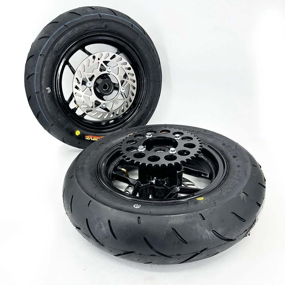 10inch Front And Rear Rims With Brake disc Plate 190MM and Sprocket ...