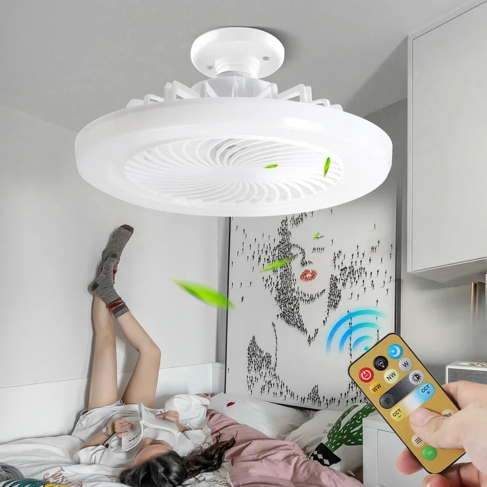 Summer Cooling Ceiling Fan With Lighting Lamp Adjust Ac85-265v ...