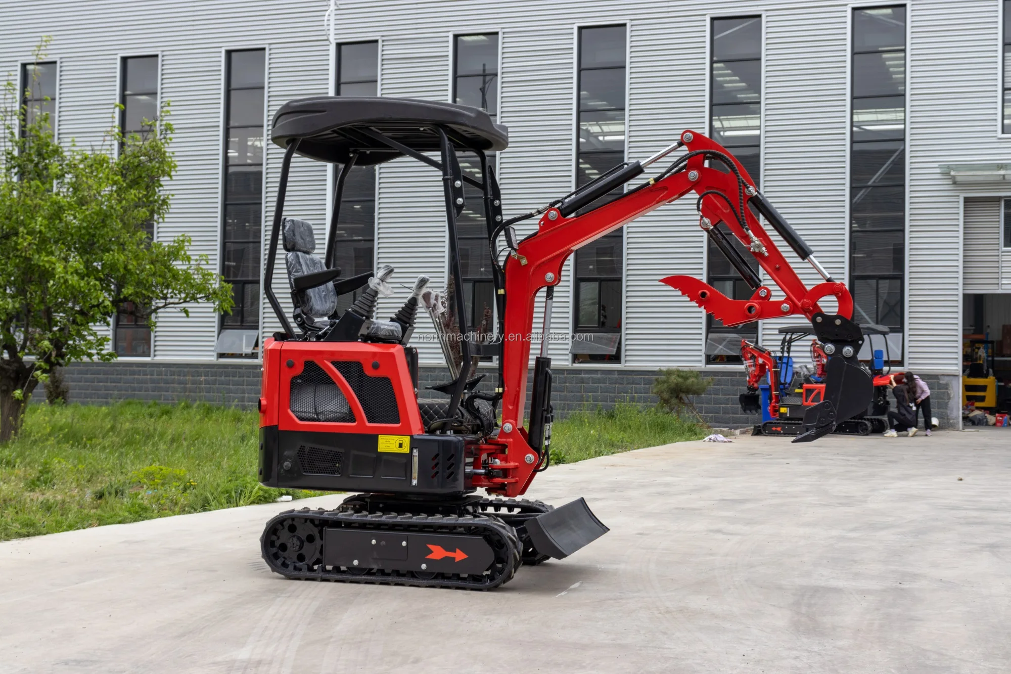 Ht15 Mini Excavator Micro Digger 1 Ton Small Mini Crawler Excavator ...