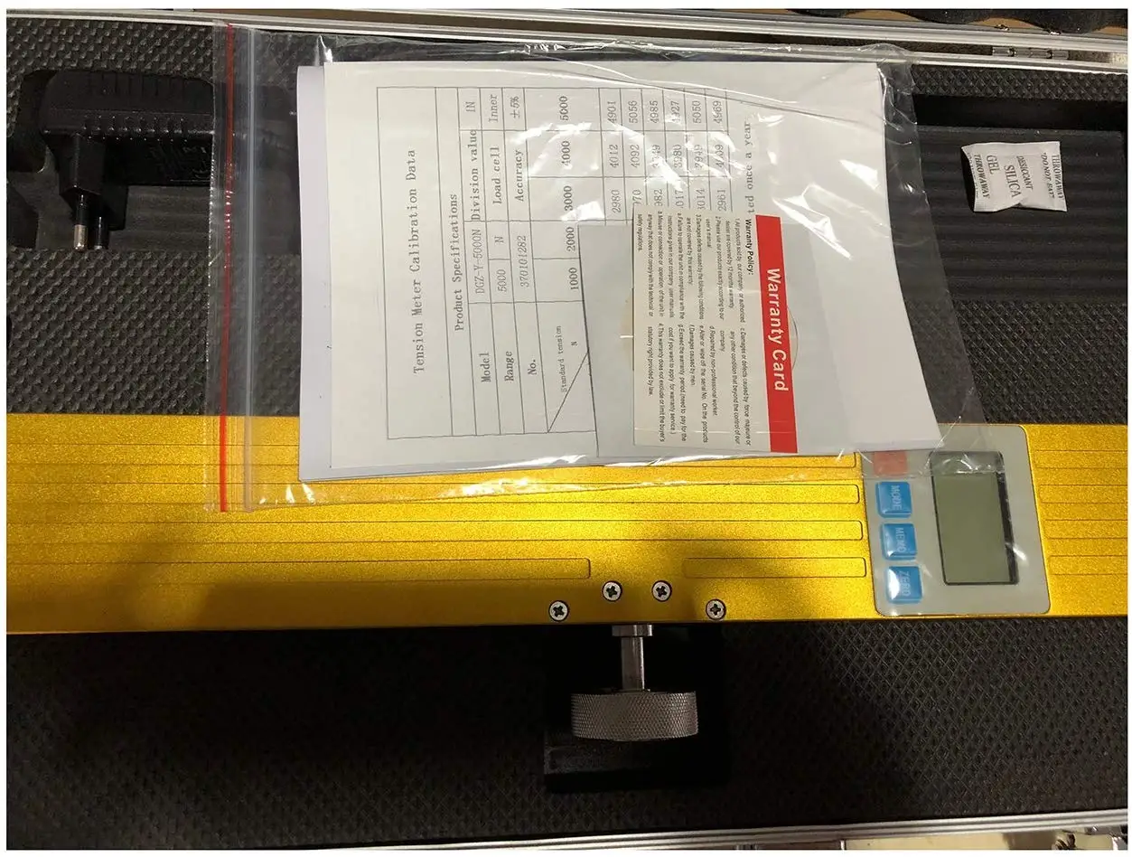 5000n Digital Elevator Wire Rope Tensionmeter Dgzy5000 With High ...