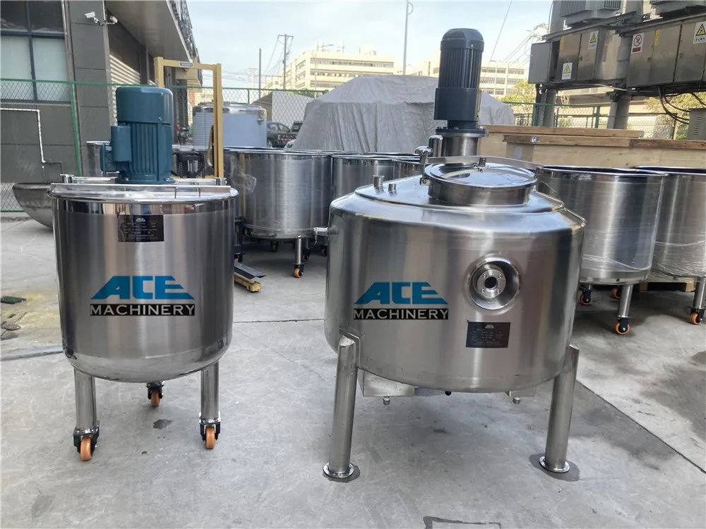 Ace Dissolve Syrup 100L Mixing Tank - Quick Melting Sugar