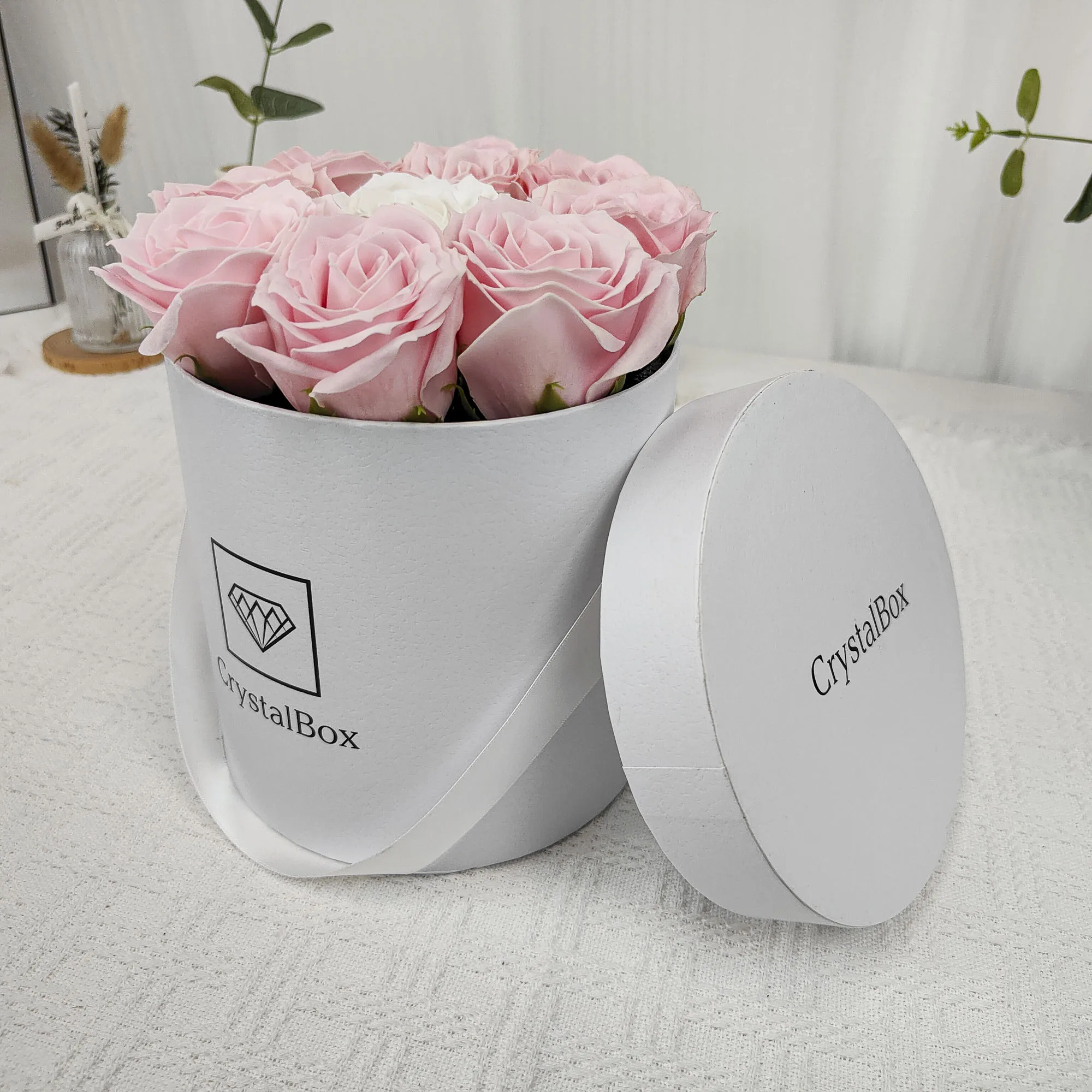 Wholesale Square Flower Gift Box Deep Love Roses for Flowers ...