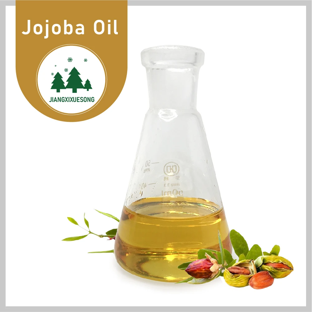 Factory Supply Jojoba Oil 100% Pure Natural Jojoba Oil Organic Carrier ...