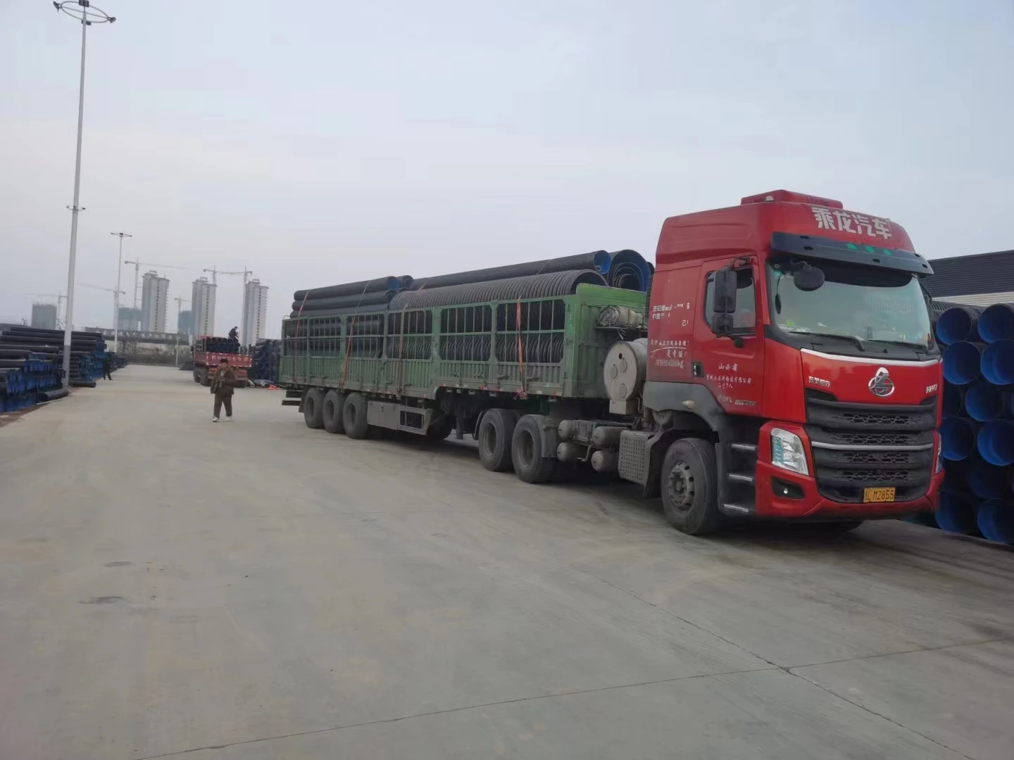 Polyethylene Drainage Culvert Sewage Drain Pipe Large Size 8 10 36 Inch ...